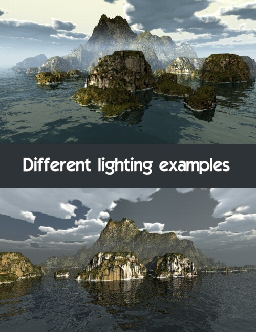 Bryce 7 Pro Islands | Daz 3D