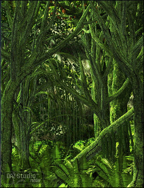 Gathering Moss DS Shader | Daz 3D