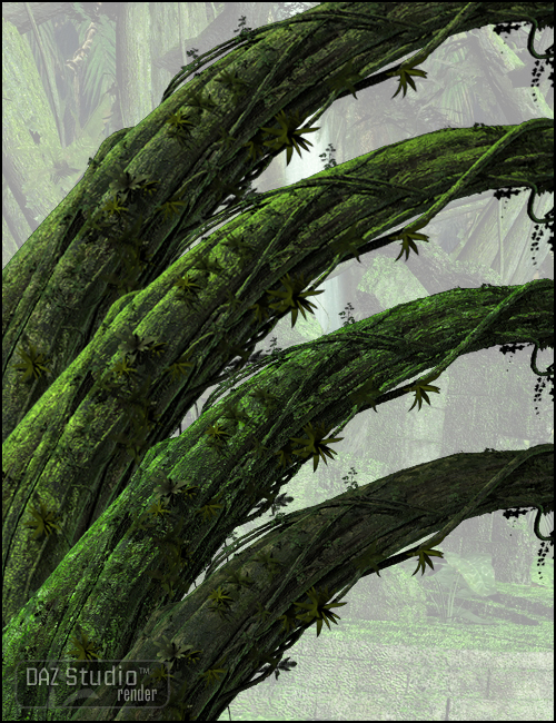Gathering Moss DS Shader | Daz 3D
