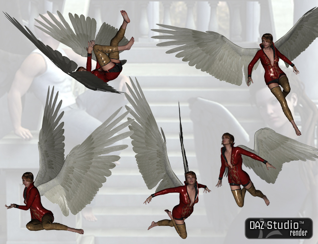 Angel Poses Daz 3d