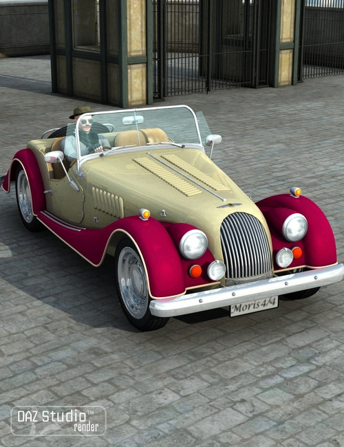 Sports Car Morris 1936 | Daz 3D