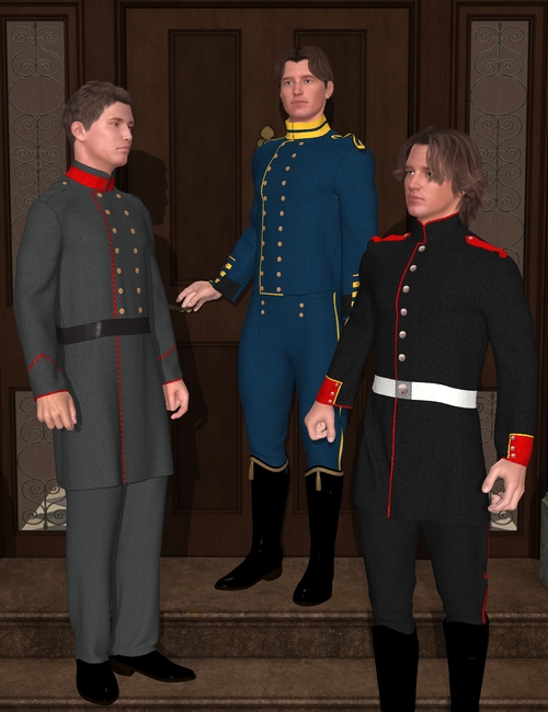 Dynamic Uniforms for Michael 4 | Daz 3D