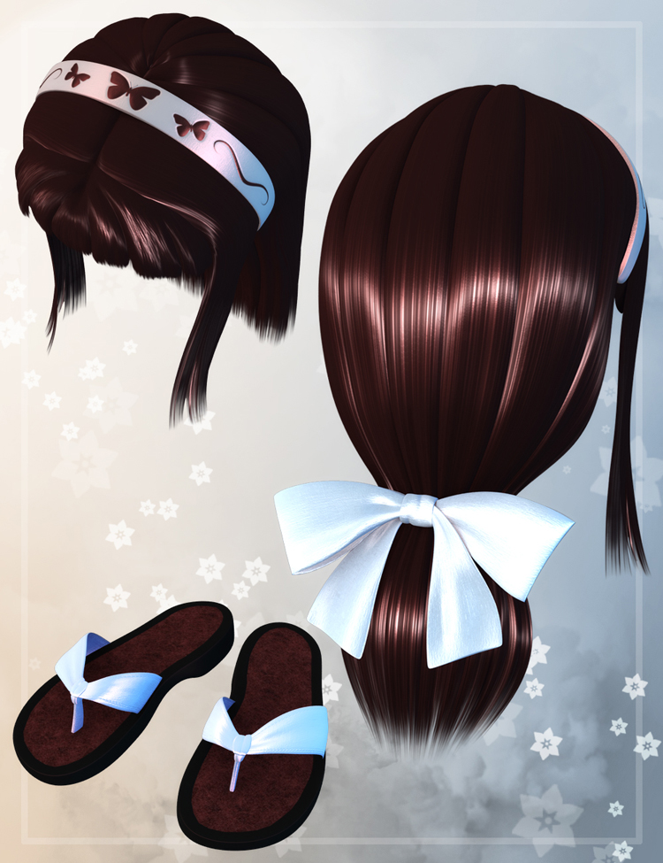 Hitomi For Genesis Bundle Daz 3d