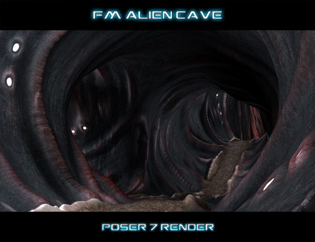 Alien Cave | Daz 3D