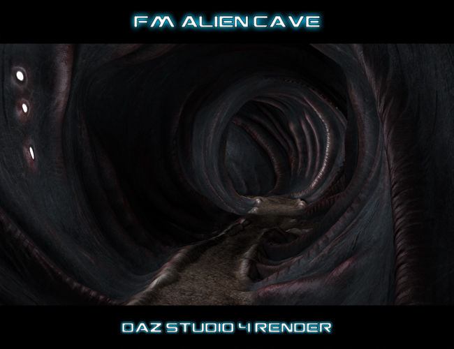 Alien Cave | Daz 3D