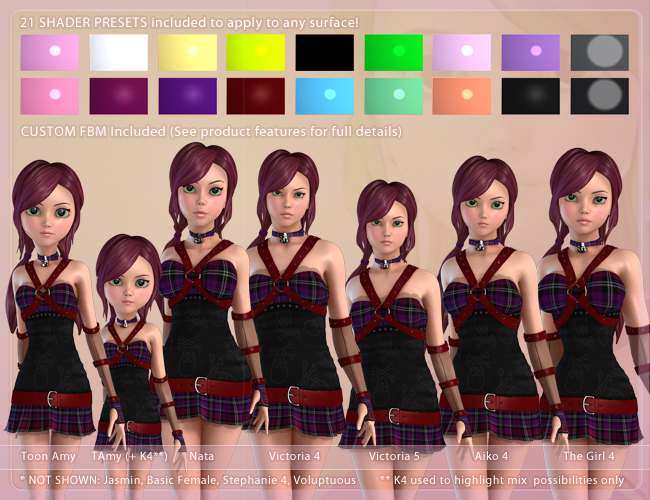 Asobi Bundle | Daz 3D