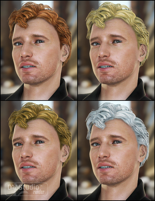 Colors for K-Nicky Hair | Daz 3D
