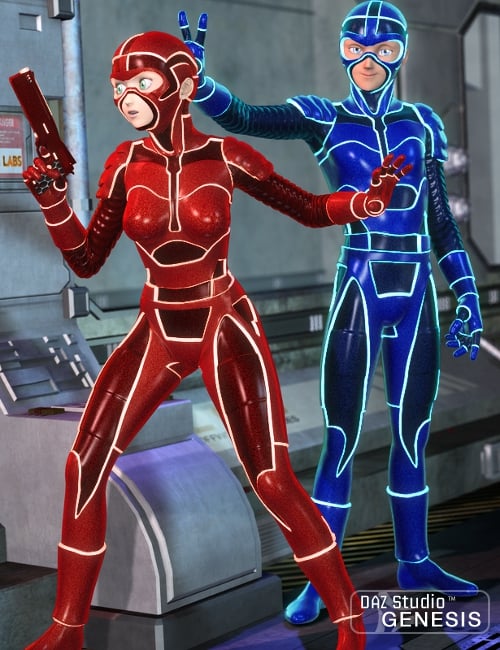 Supersuit Pro Bundle | Daz 3D