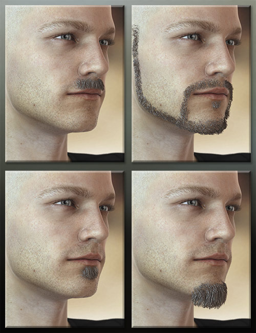 Unshaven Bundle for Genesis | Daz 3D
