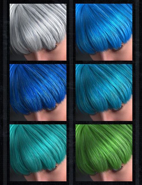 Luka Hair | Daz 3D