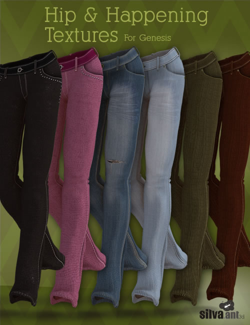 Hip and Happening Textures | Daz 3D