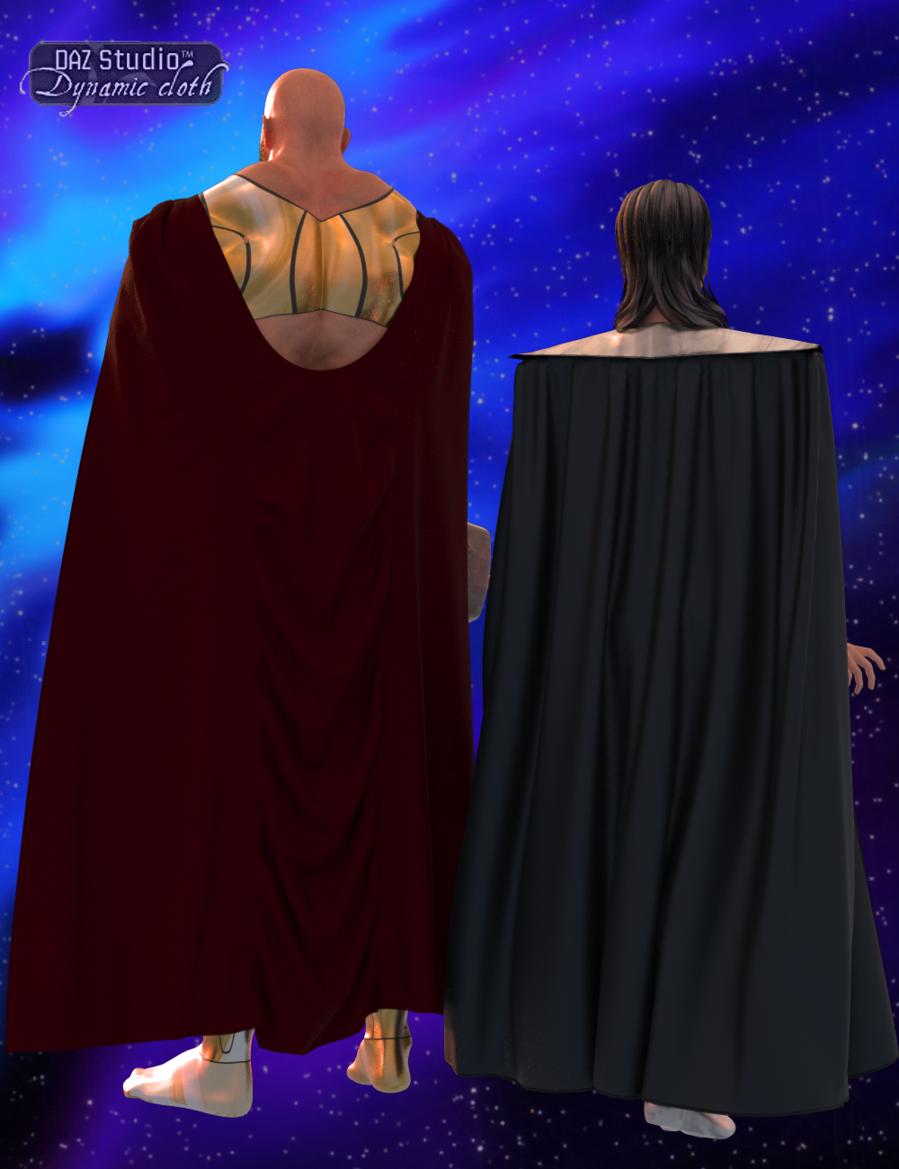Dynamic Supersuit Set 2 Cosmic Gods | Daz 3D