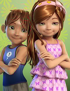 Sadie and Sam for Genesis | Daz 3D