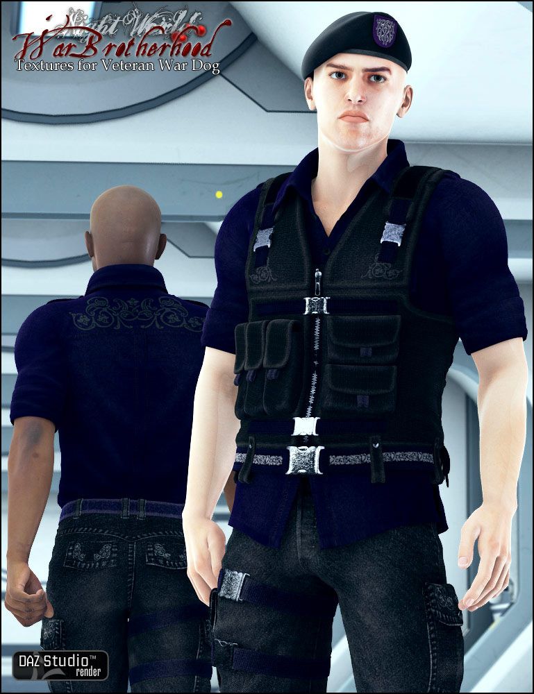 Brotherhood Genesis Bundle | Daz 3D