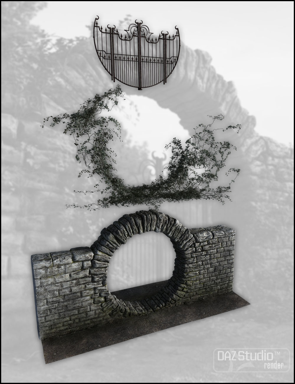 Moon Gate | Daz 3D