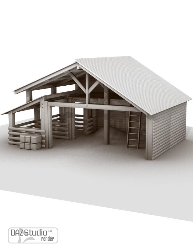 Barn Yard | Daz 3D