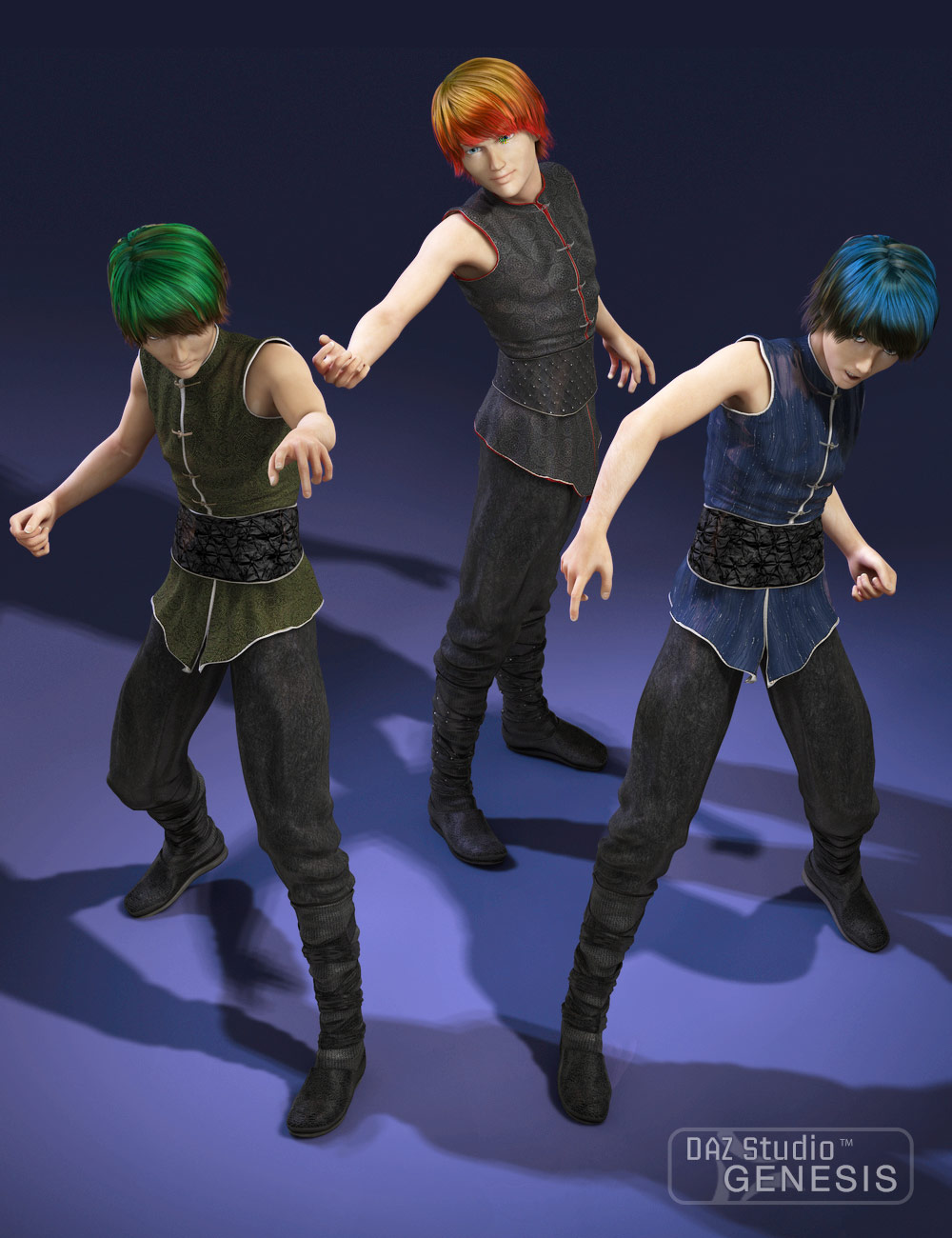 Hiro 5 Pro Bundle | Daz 3D