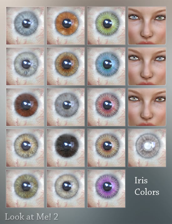 Look At Me! Eyes 2 | Daz 3D