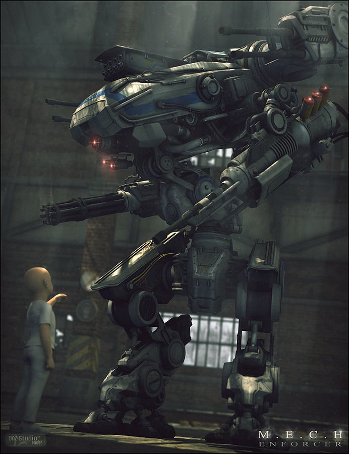 MECH 2012 Enforcer | Daz 3D