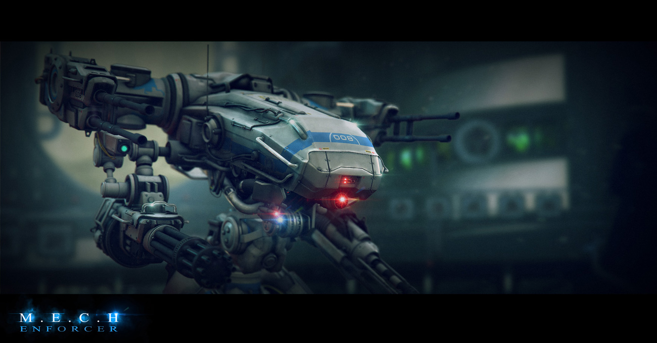 MECH 2012 Enforcer | Daz 3D