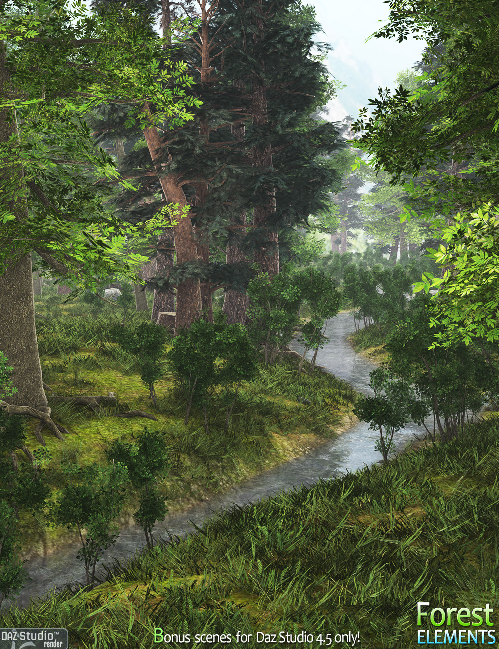 Forest Elements | Daz 3D