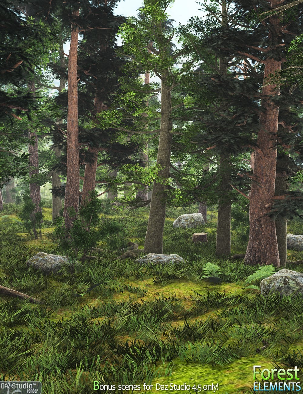 Forest Elements | Daz 3D