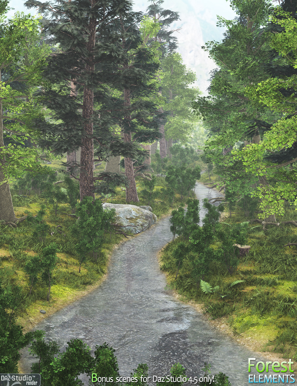 Forest Elements | Daz 3D