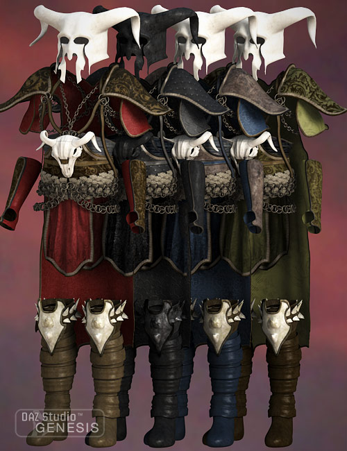 Horned Barbarian Textures | Daz 3D