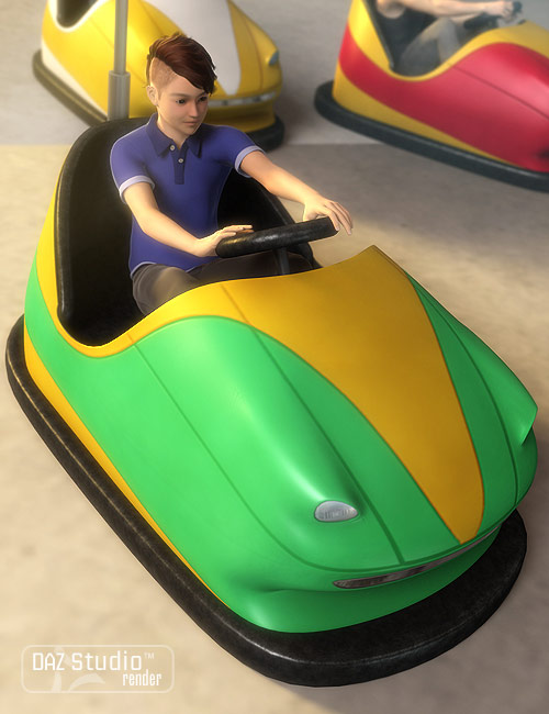 Bumper Cars | Daz 3D