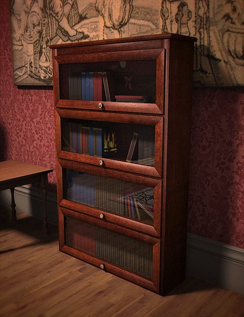 The Bookcase Collection | Daz 3D