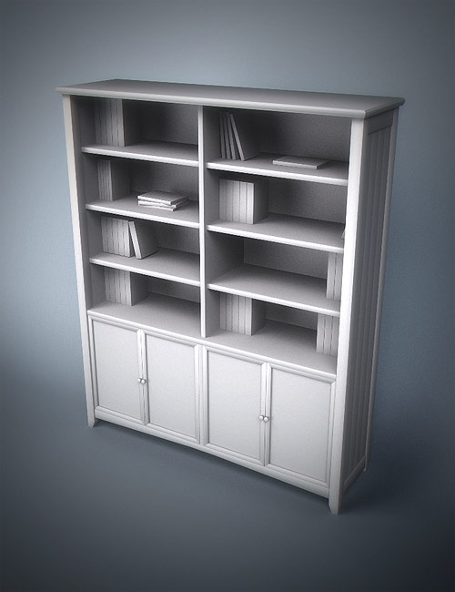 The Bookcase Collection | Daz 3D