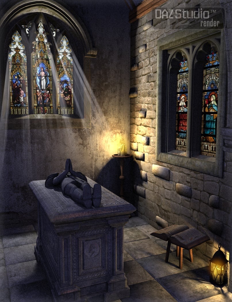 The Church Bundle | Daz 3D