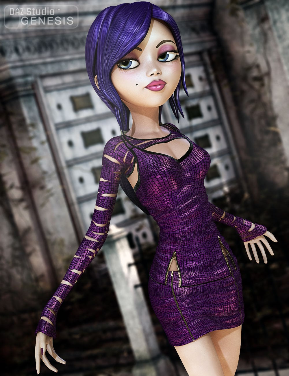 Goth Chick | Daz 3D