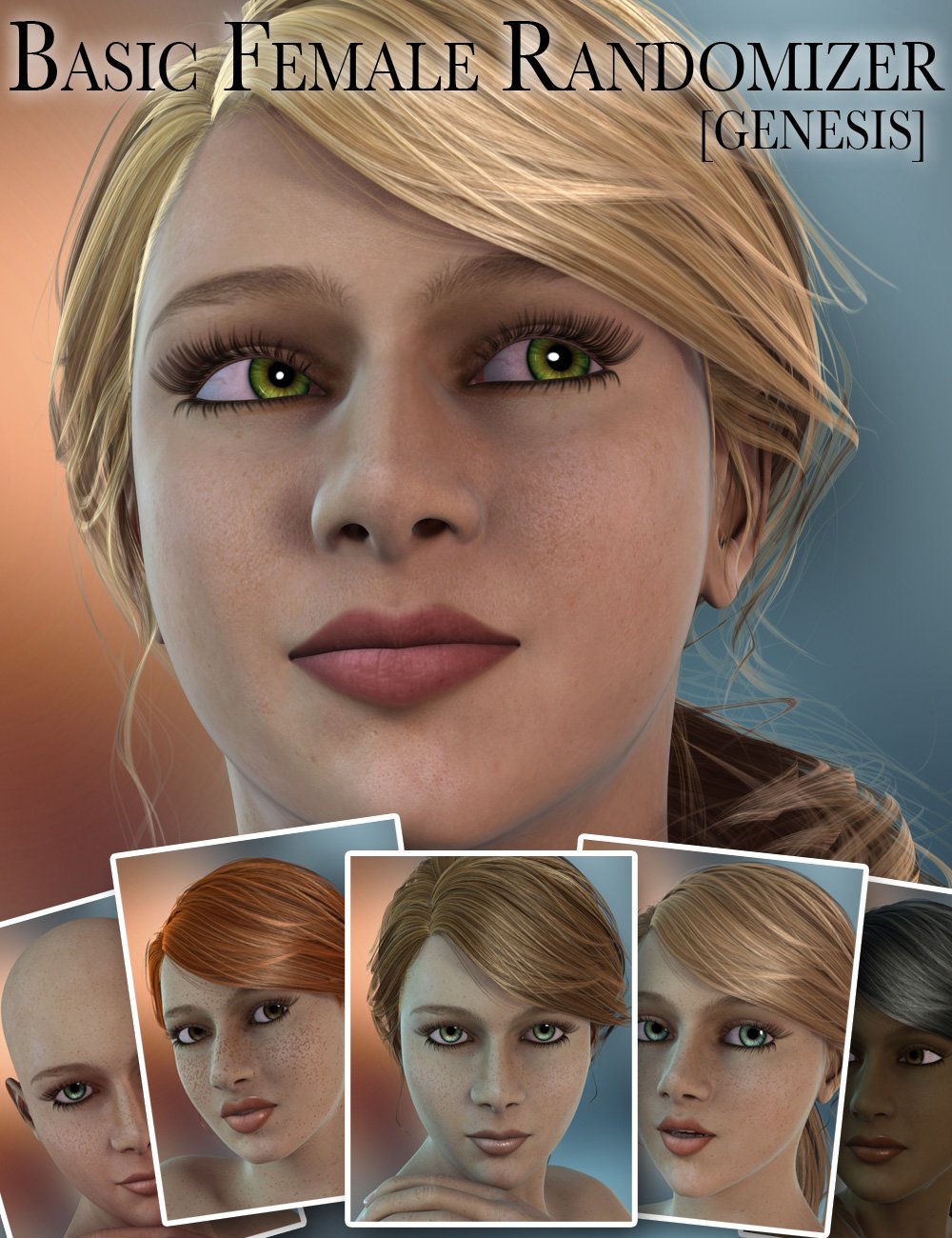 Genesis Basic Female Randomizer | Daz 3D