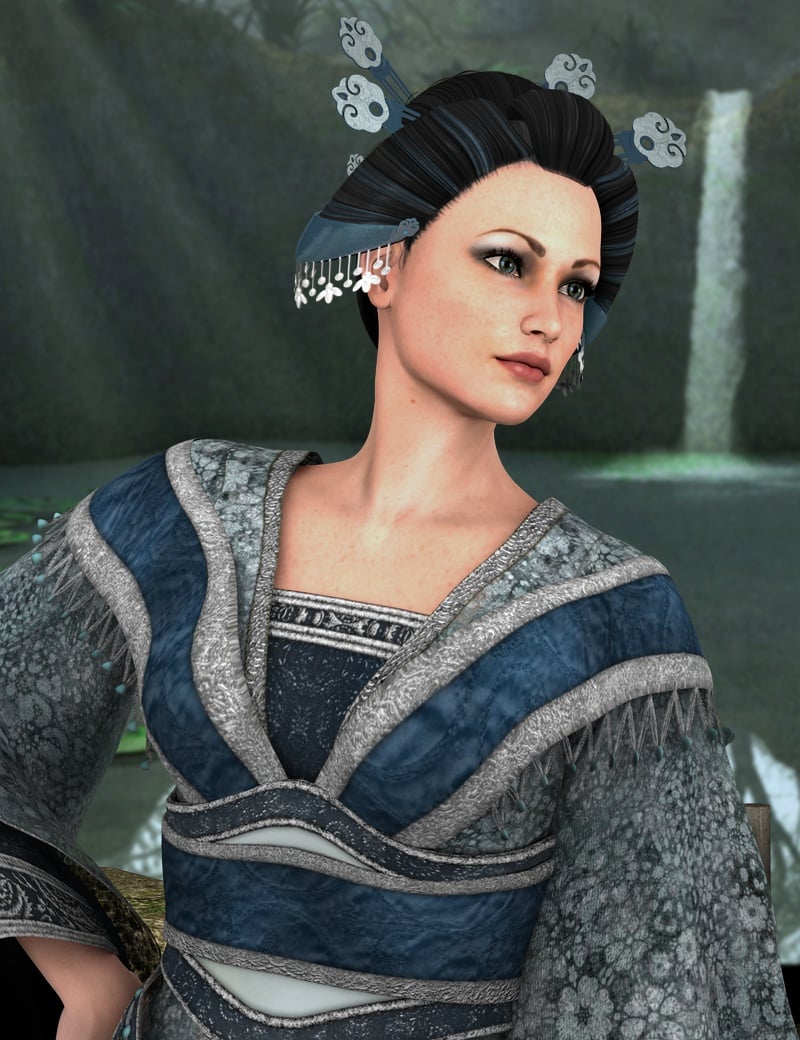 Yuriko Hair | Daz 3D