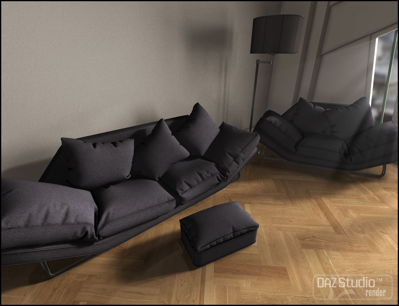 Modern Living 1 | Daz 3D