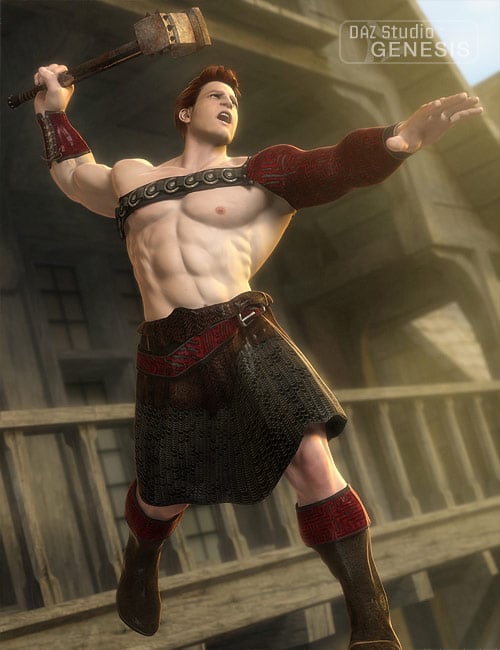 Gladiator Textures | Daz 3D