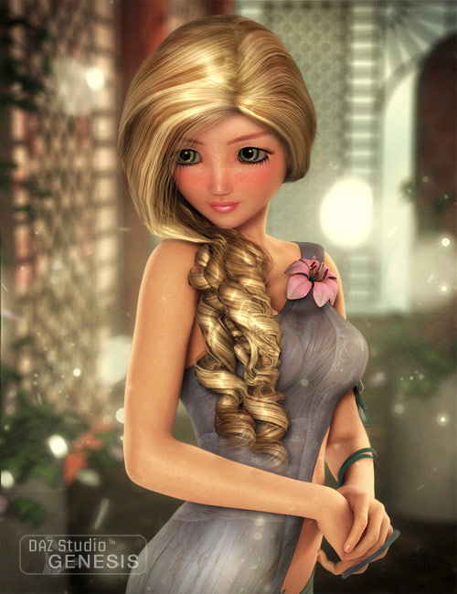 Torianna Hair | Daz 3D