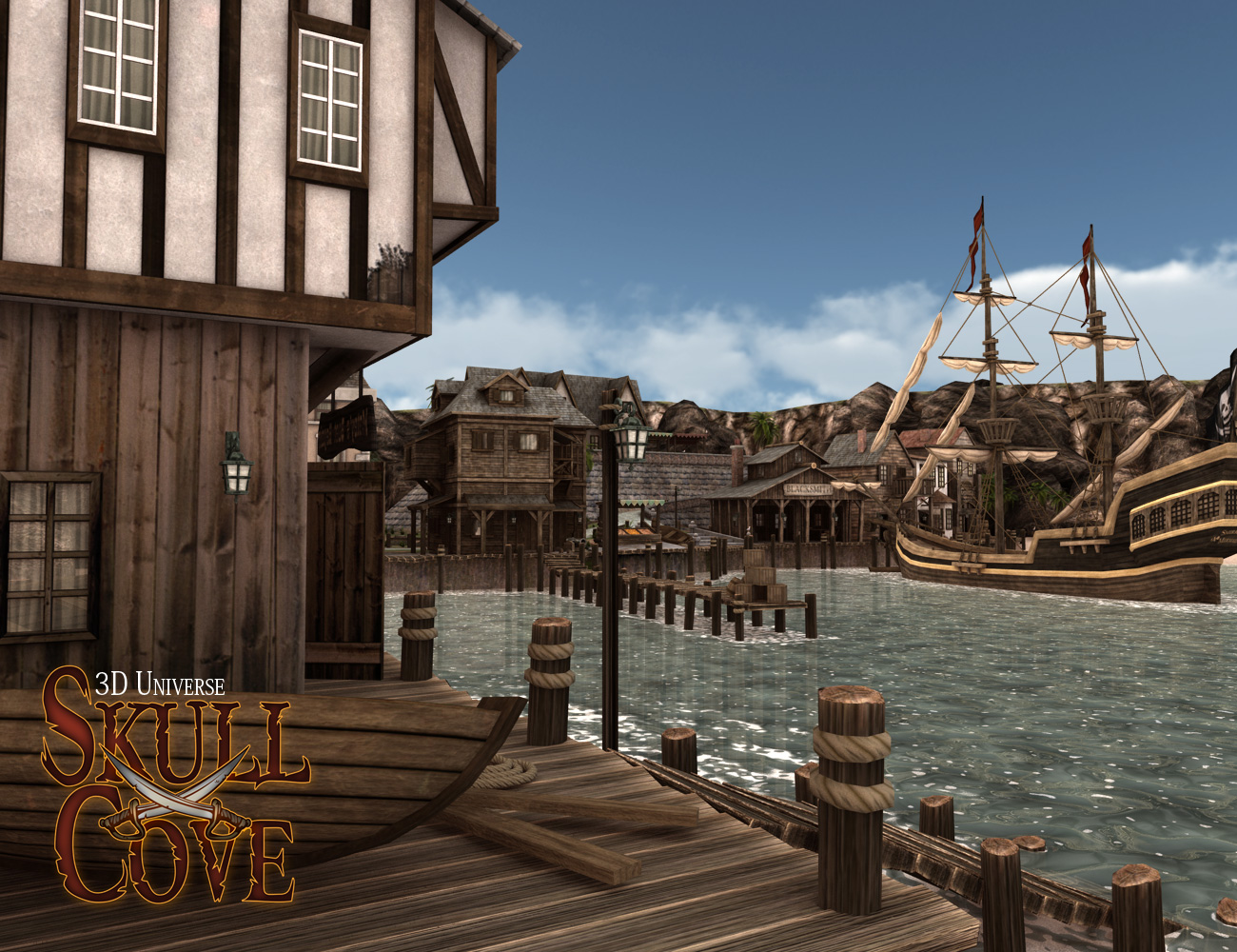 Skull Cove Complete | Daz 3D
