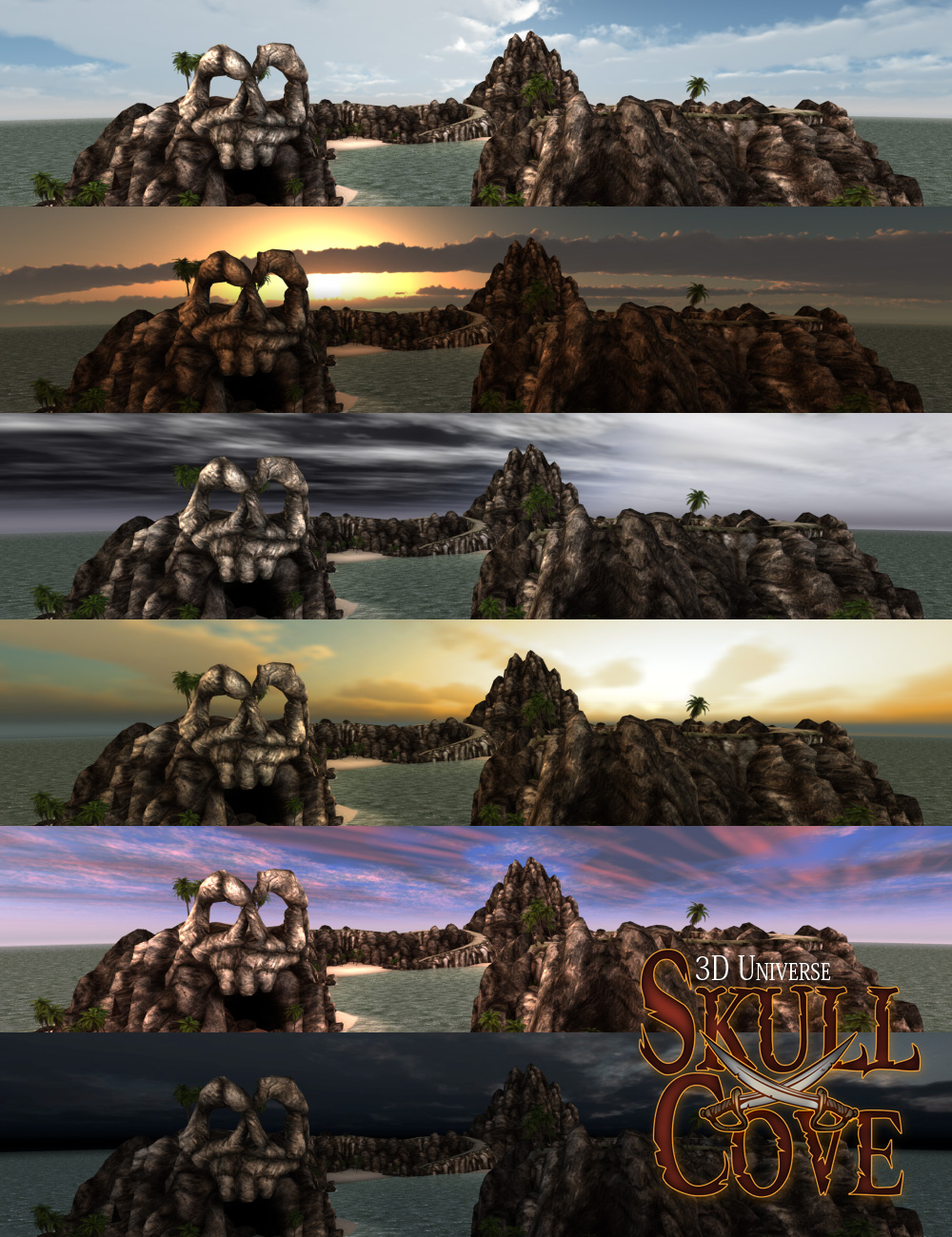 Skull Cove Complete | Daz 3D