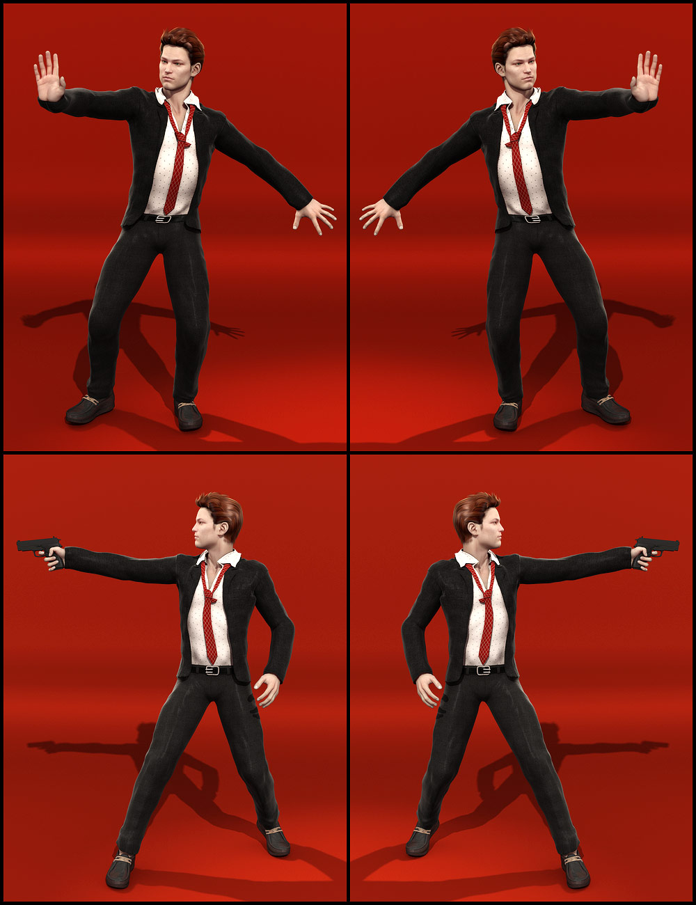 Gentleman Adventurer Poses for D5 | Daz 3D