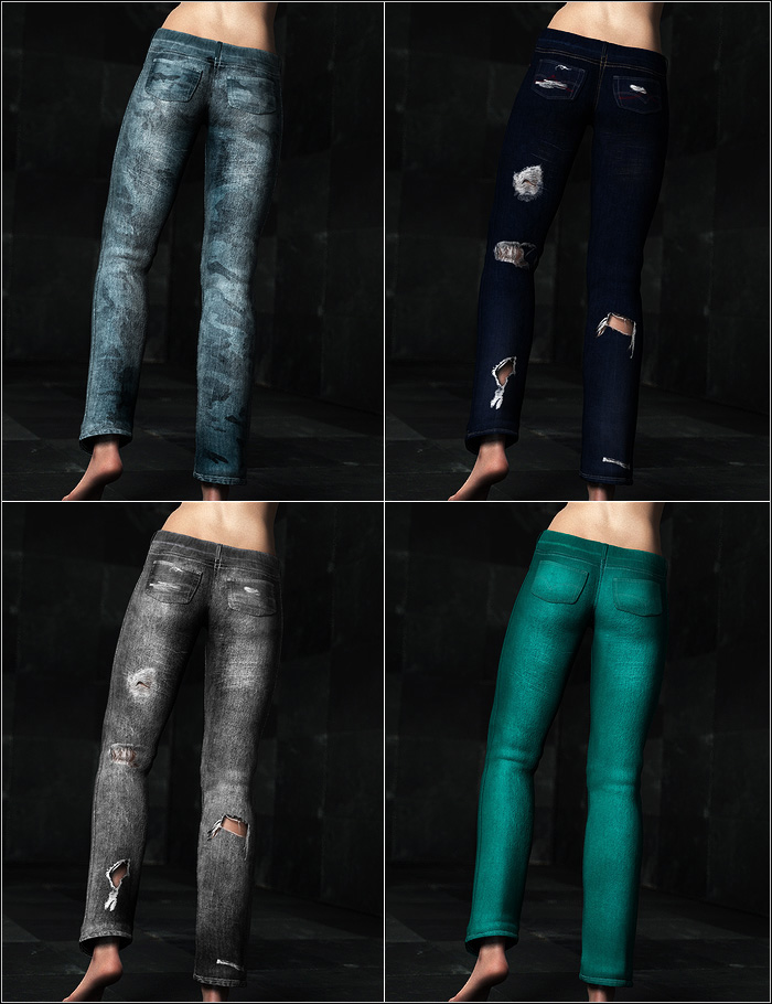 Just Real JeanZ for Genesis JeanZ | Daz 3D