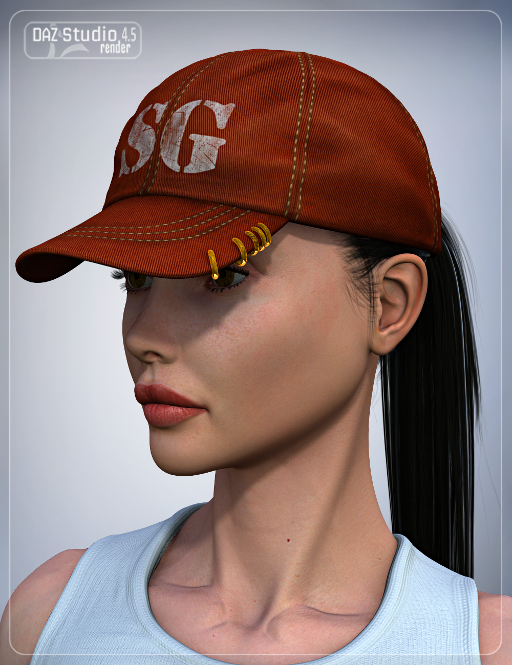 SG Baseball Cap for Genesis | Daz 3D