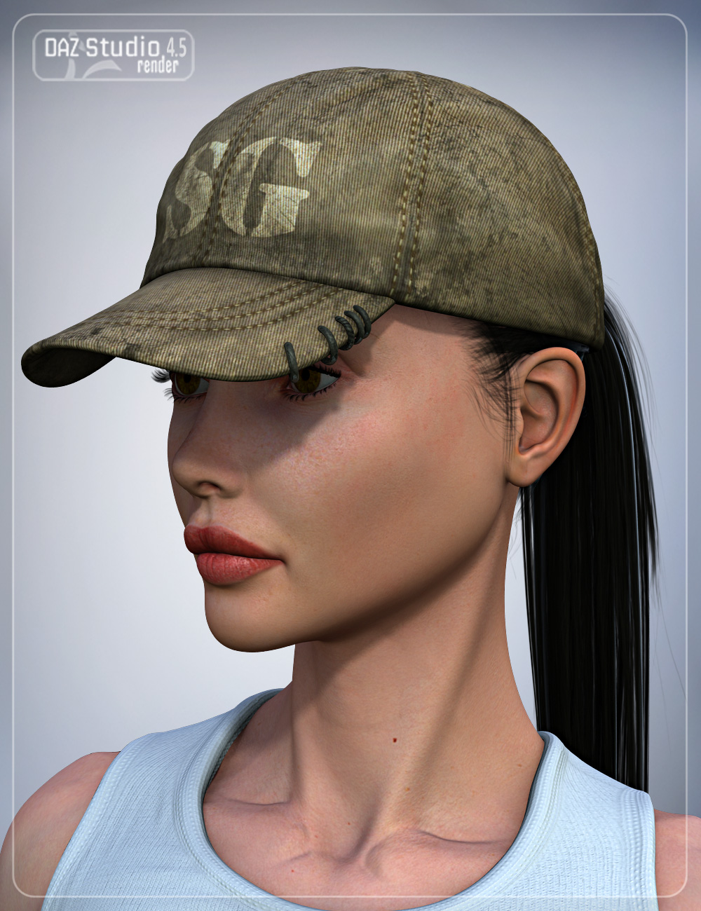 SG Baseball Cap for Genesis | Daz 3D