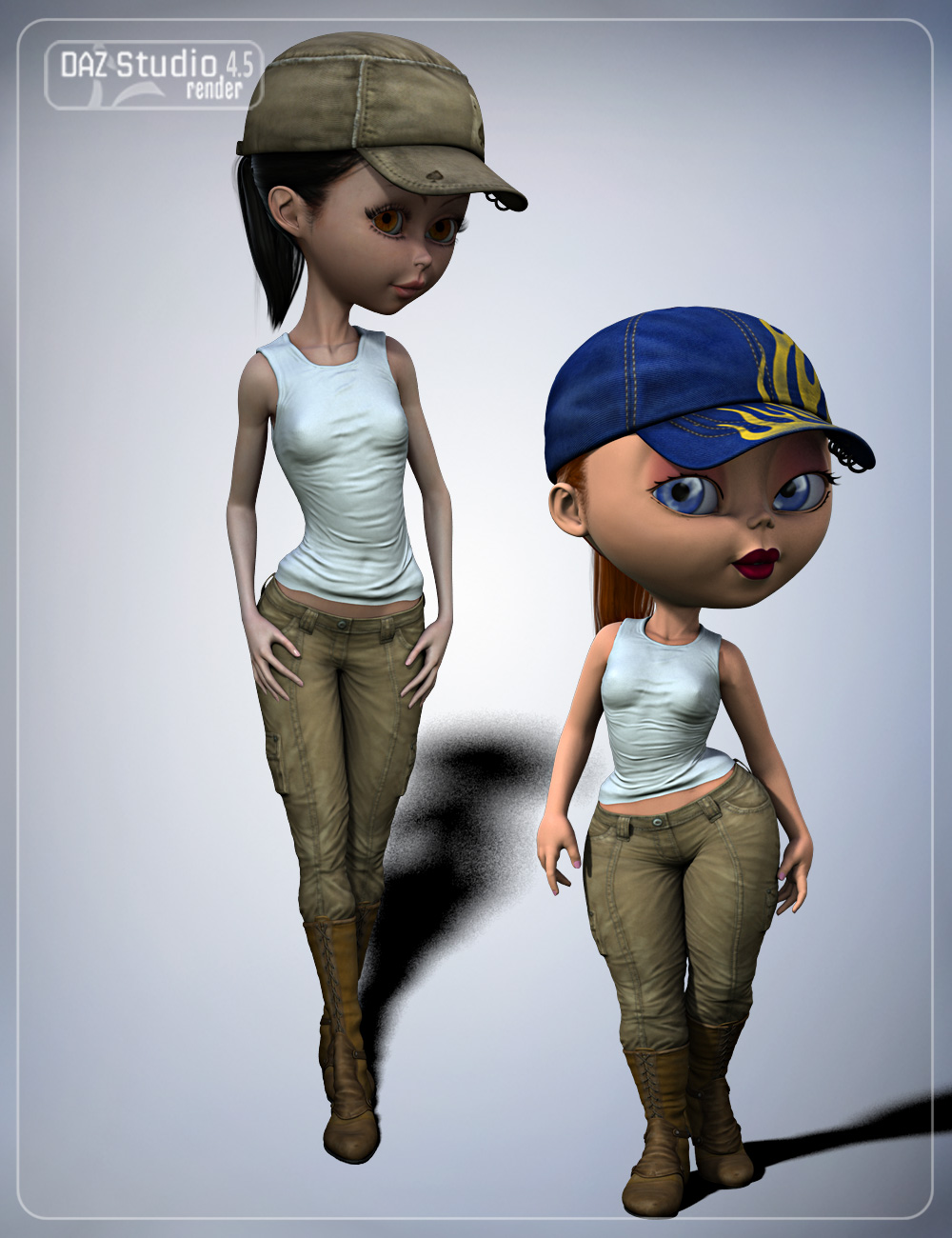 SG Baseball Cap for Genesis | Daz 3D