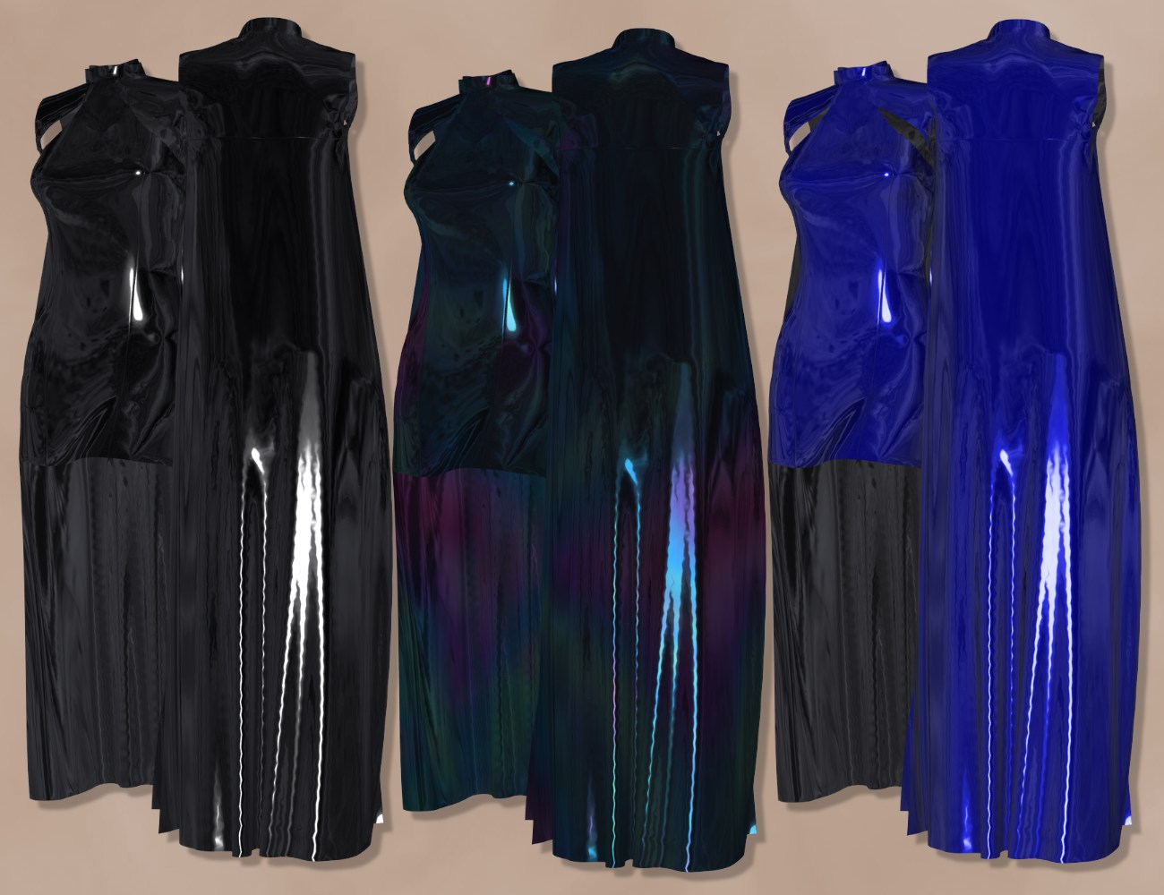 Mara Dynamic Cape and Dress | Daz 3D
