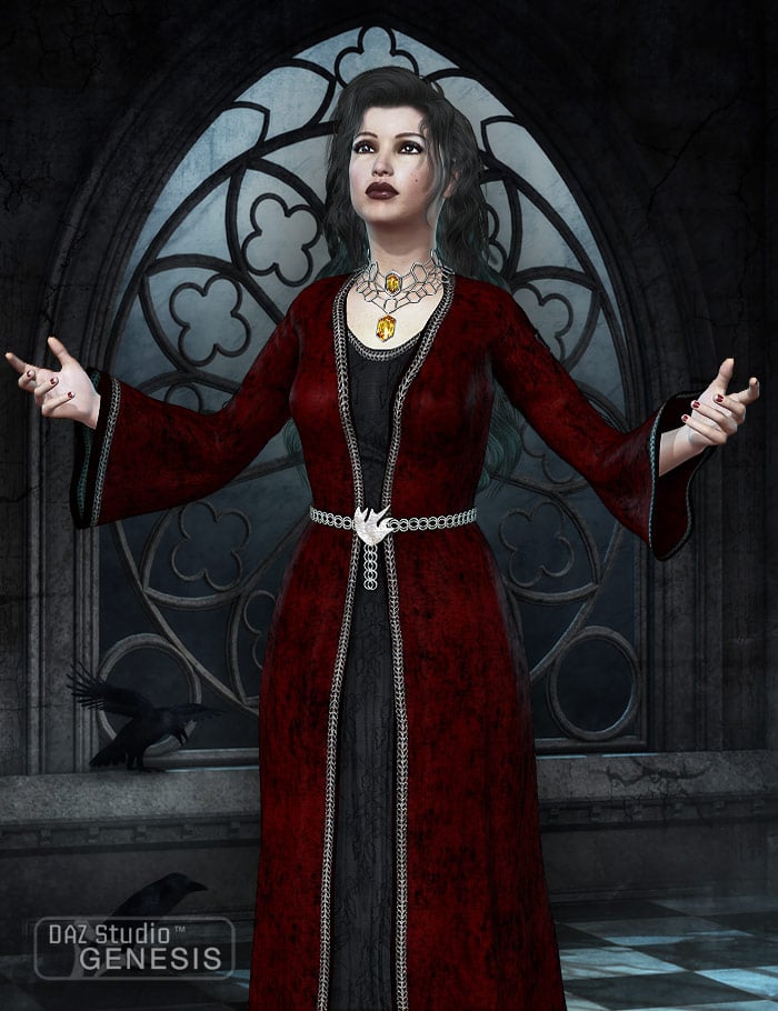 Conjurer for Priestess | Daz 3D