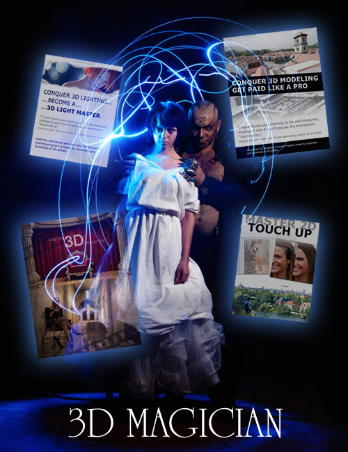 3D Magician - Enchanted 15-in-1 Bundle | Daz 3D
