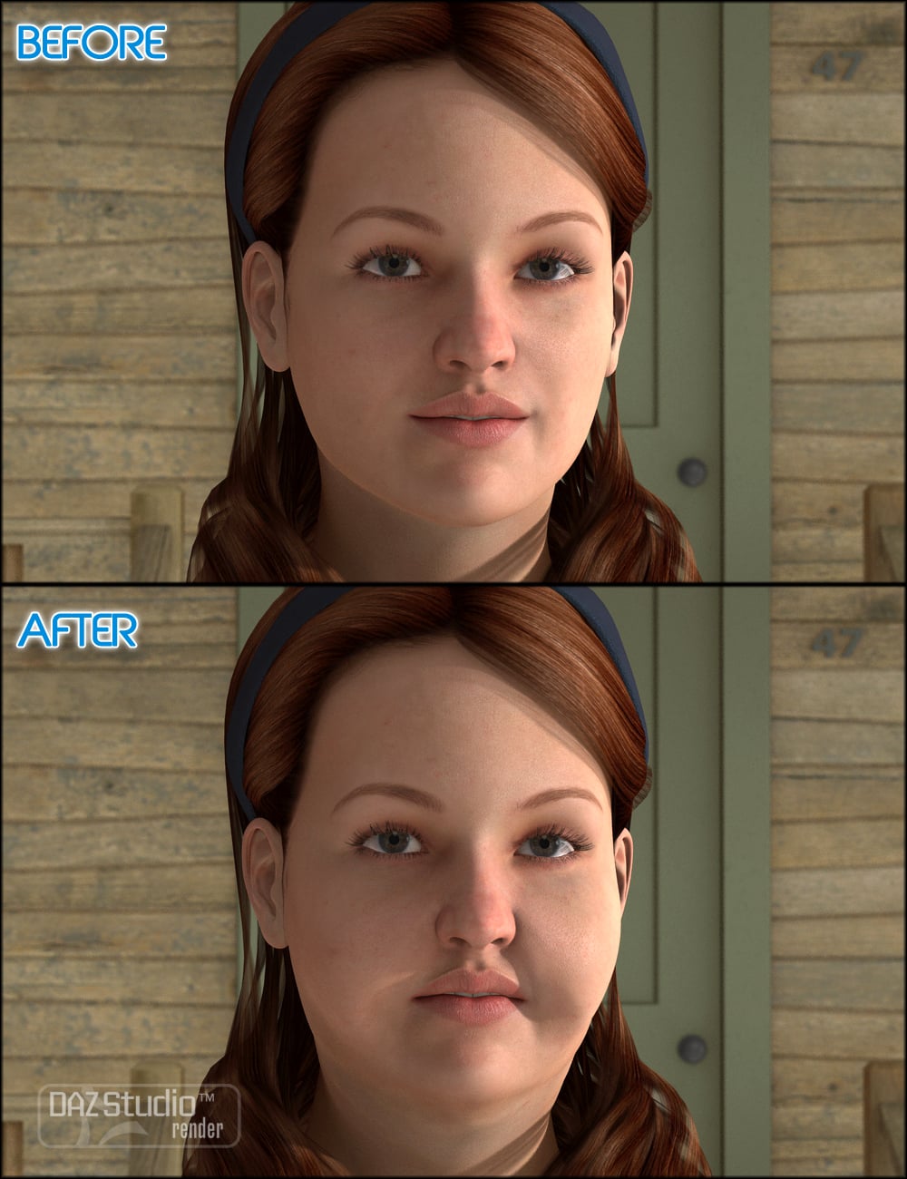 Face Weight For Genesis | Daz 3D