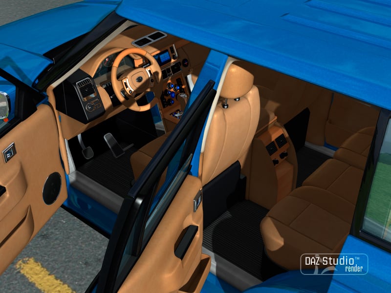 Car Ranger | Daz 3D